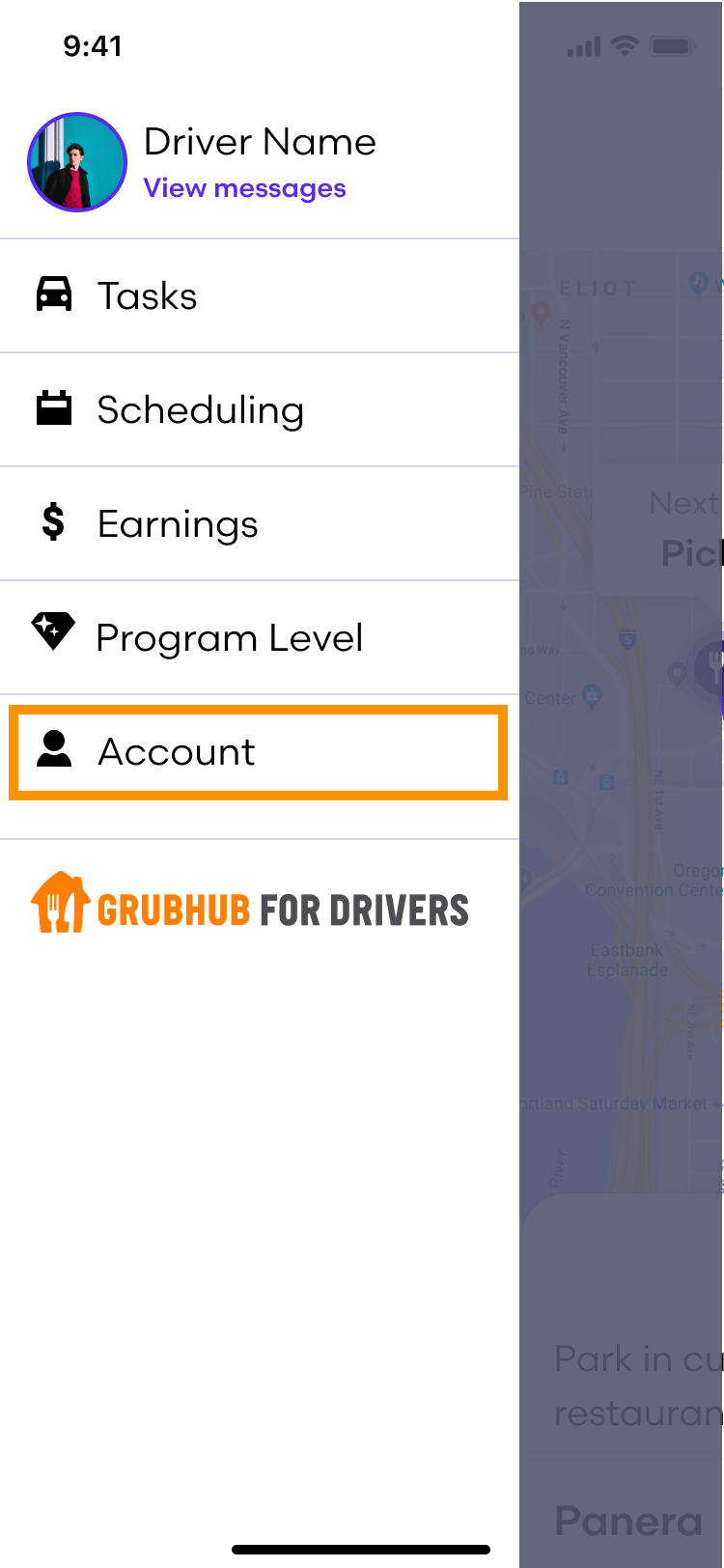 How do I update my information with Grubhub? – Grubhub for Drivers